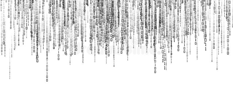 Abstract Technology Binary Code Backgrounddigital Binary Data And Secure Data Concept With