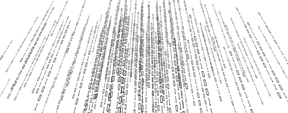 Abstract Technology Binary Code Backgrounddigital Binary Data And