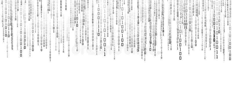 Abstract Technology Binary Code Backgrounddigital Binary Data And Secure Data Concept With