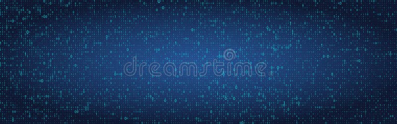 Abstract Technology Binary Code Backgrounddigital Binary Data And Secure Data Concept With