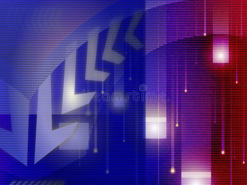 Sense of Technology Background Image Stock Illustration - Illustration ...