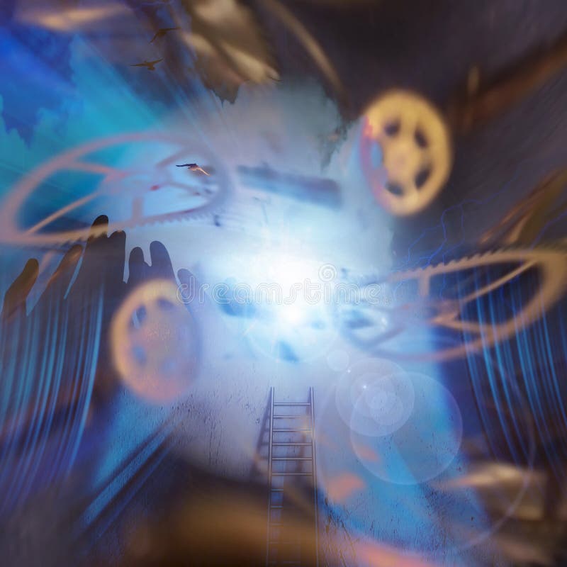 The sense of time stock illustration. Illustration of motion - 165465392