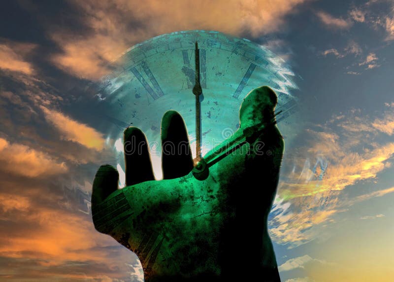 Sense of time stock illustration. Illustration of light - 225362338