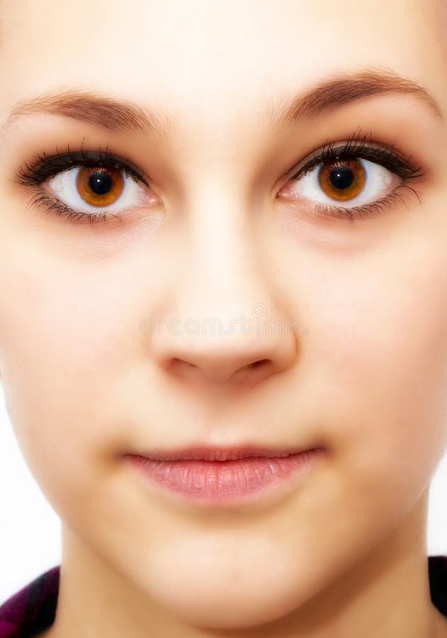 Sensitive face stock image. Image of face, makeup, cosmetics - 23935121