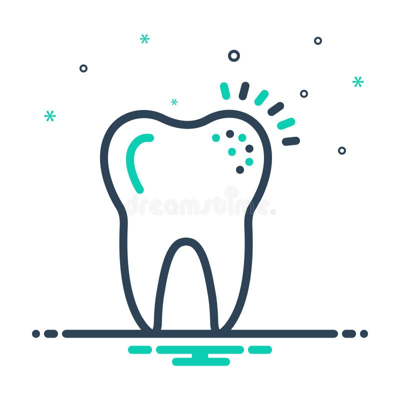 Dentist with Sensitive Tooth Stock Vector - Illustration of comic, flat ...