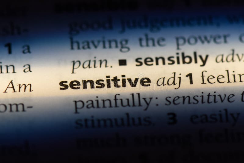 Sensitive word block stock photo. Image of lettering - 182029298
