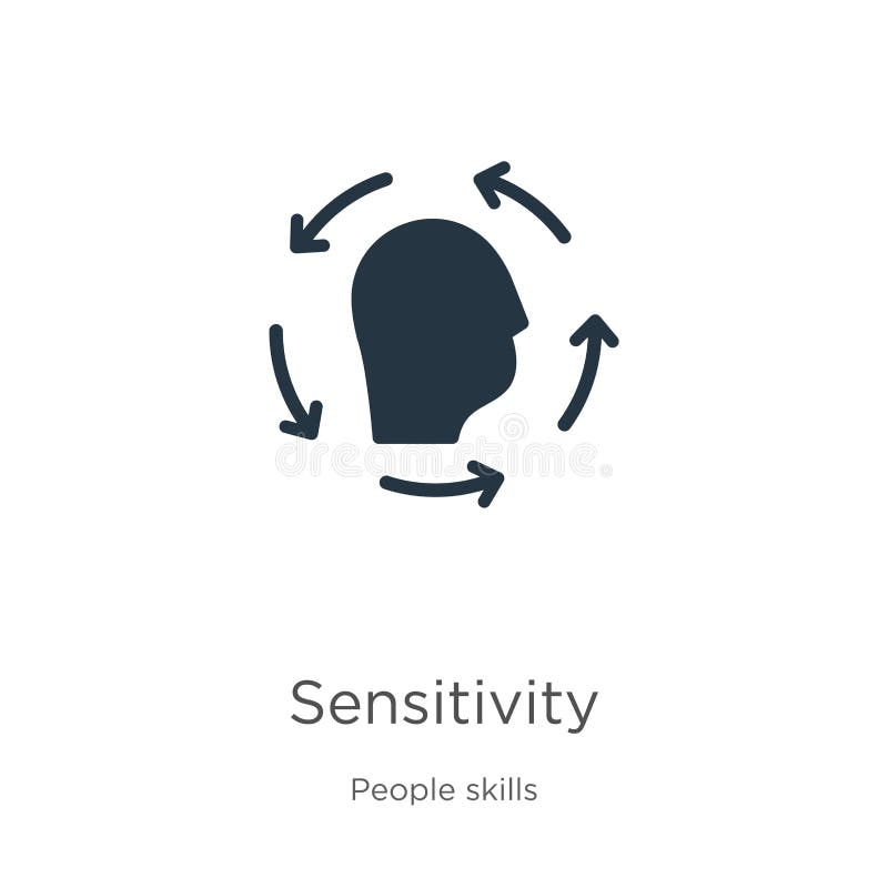Sensitivity Icon in Filled, Thin Line, Outline and Stroke Style. Vector ...