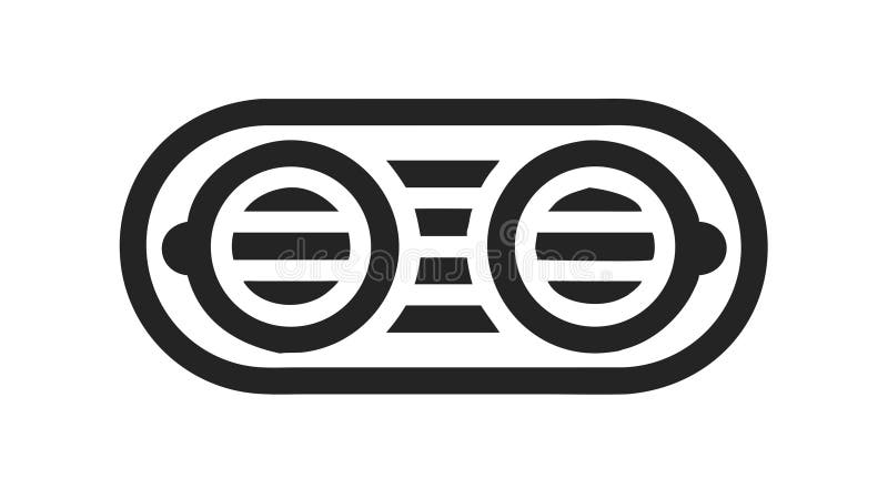 Sensor Array Icon Automotive, Vehicle Detection System Component ...