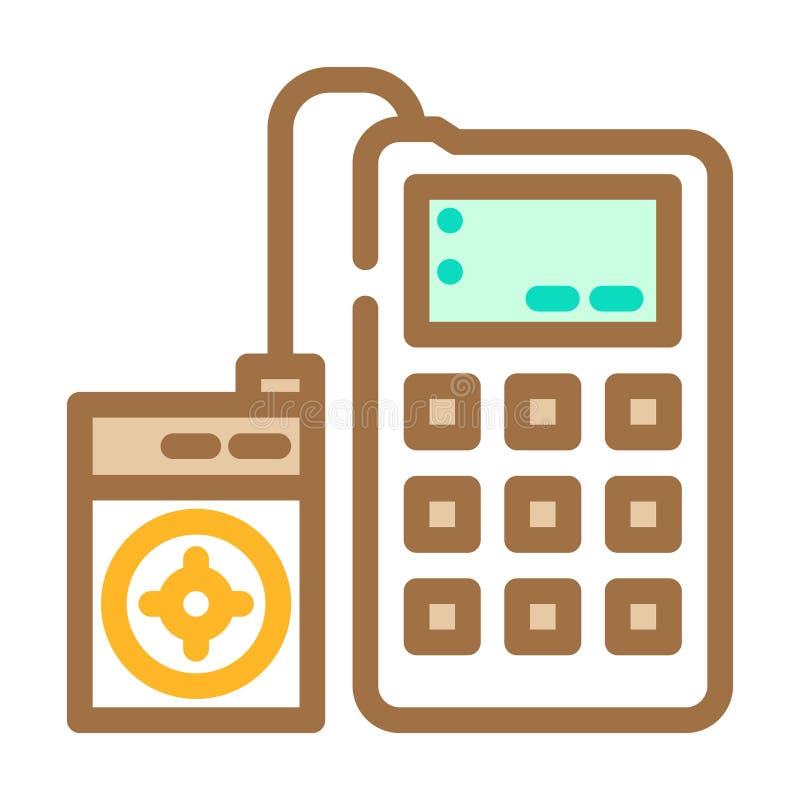 Sensor Calibration Electronics Color Icon Vector Illustration Stock ...