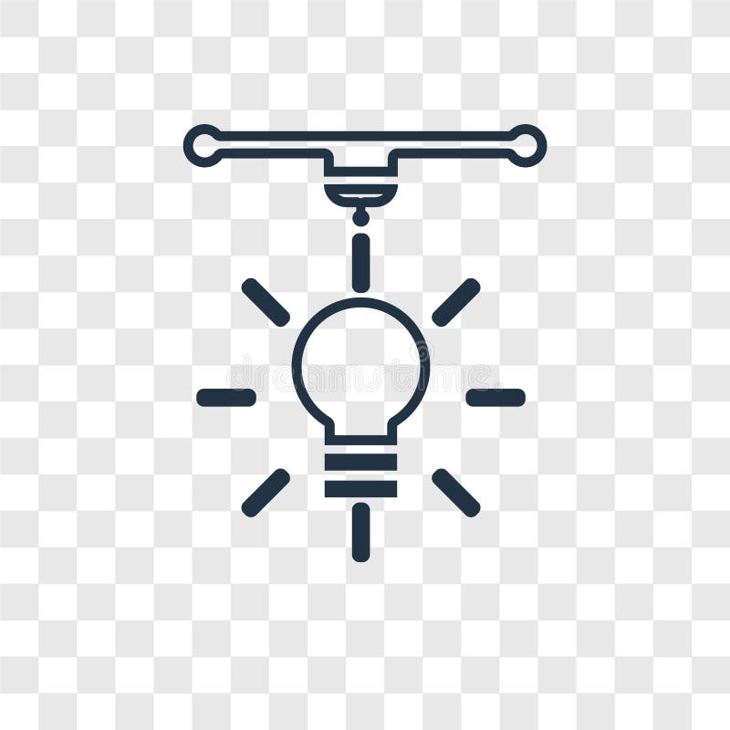 Autonomous Car Concept Vector Linear Icon Isolated on Transparent ...