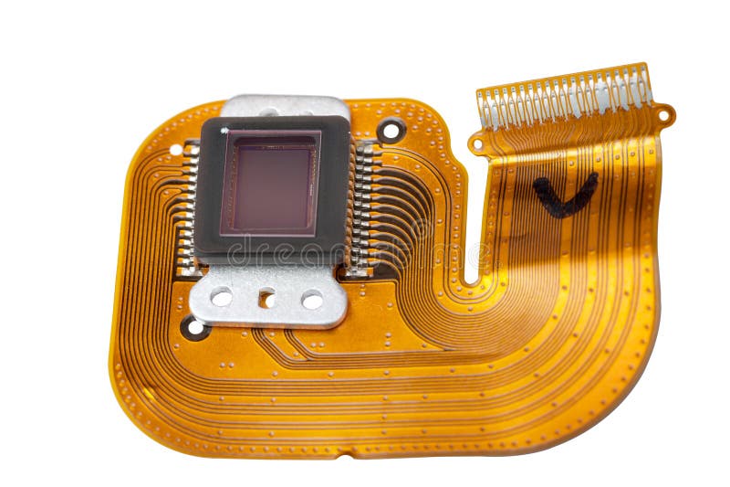 Digital Camera Sensor - Schematic View Stock Vector - Illustration of ...