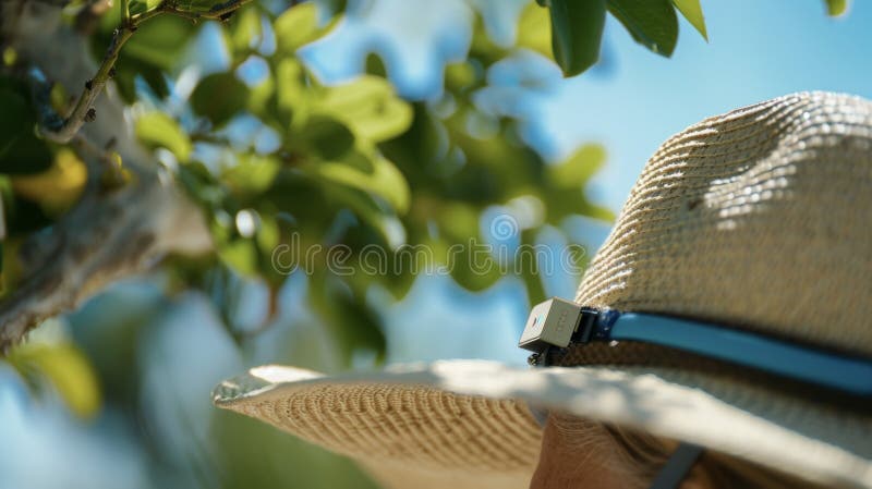 A Sensor Embedded in a Hat Tracking Exposure To UV Rays and Sending ...