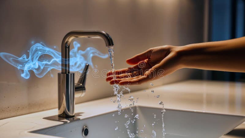 Sensing Faucet Stock Illustrations – 12 Sensing Faucet Stock ...