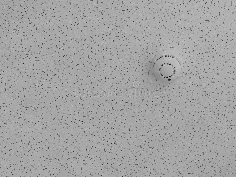 Sensor, Fire Protection, Ceiling, Background Stock Image - Image of ...