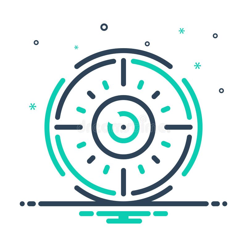 Mix Icon for Sensor, Device and System Stock Illustration ...
