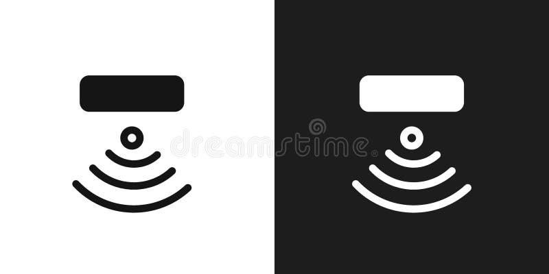 Sensor Icon Logo Set Vector Stock Vector - Illustration of connect ...