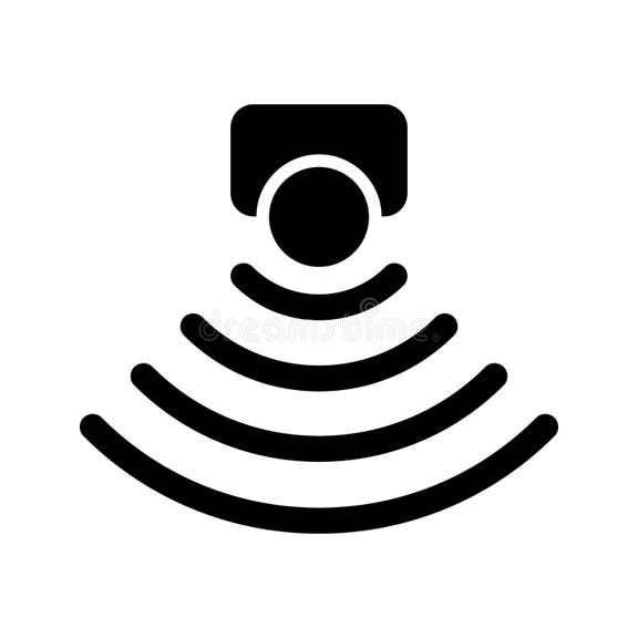 Sensor Icon Monochrome Style Design From Machine Learning Collection Ux And Ui Pixel Perfect