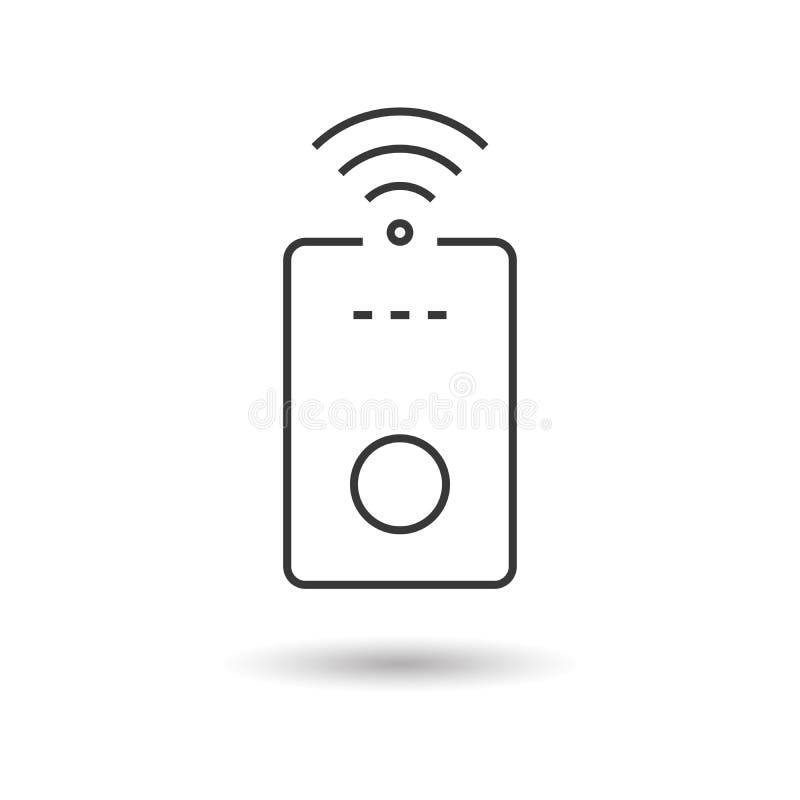Sensor Icon Outline Style. Thin Line Creative Sensor Icon for Logo ...