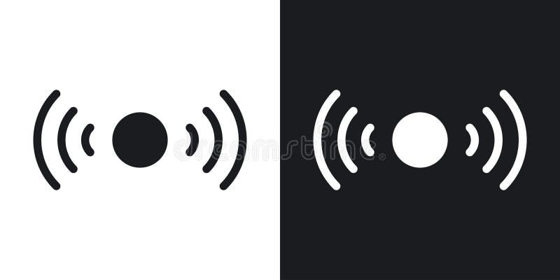 Sensor icon vector stock vector. Illustration of control - 348264548