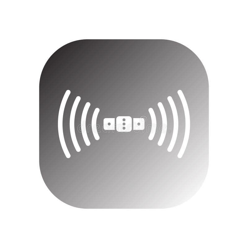 Sensor icon vector stock vector. Illustration of sign - 303345026