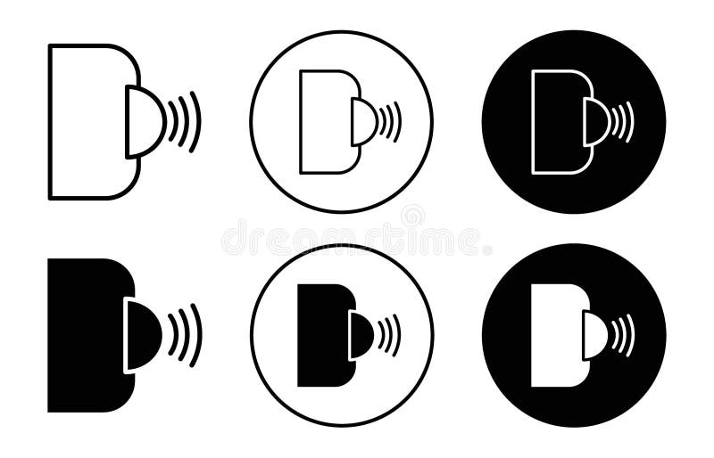 Sensor icon stock illustration. Illustration of device - 326104228