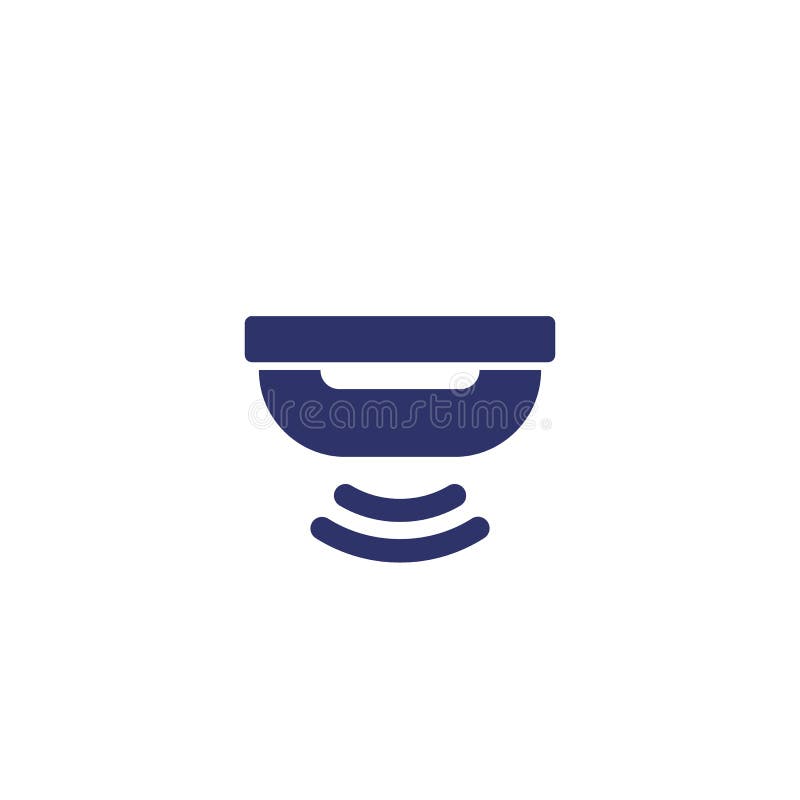 Sensor Icon on White, Vector Stock Vector - Illustration of design ...