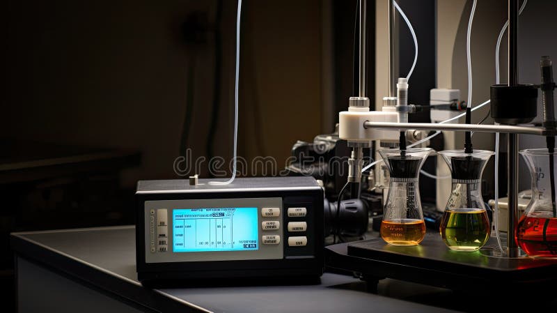 Sensor ph probe stock illustration. Illustration of equipment - 318127765