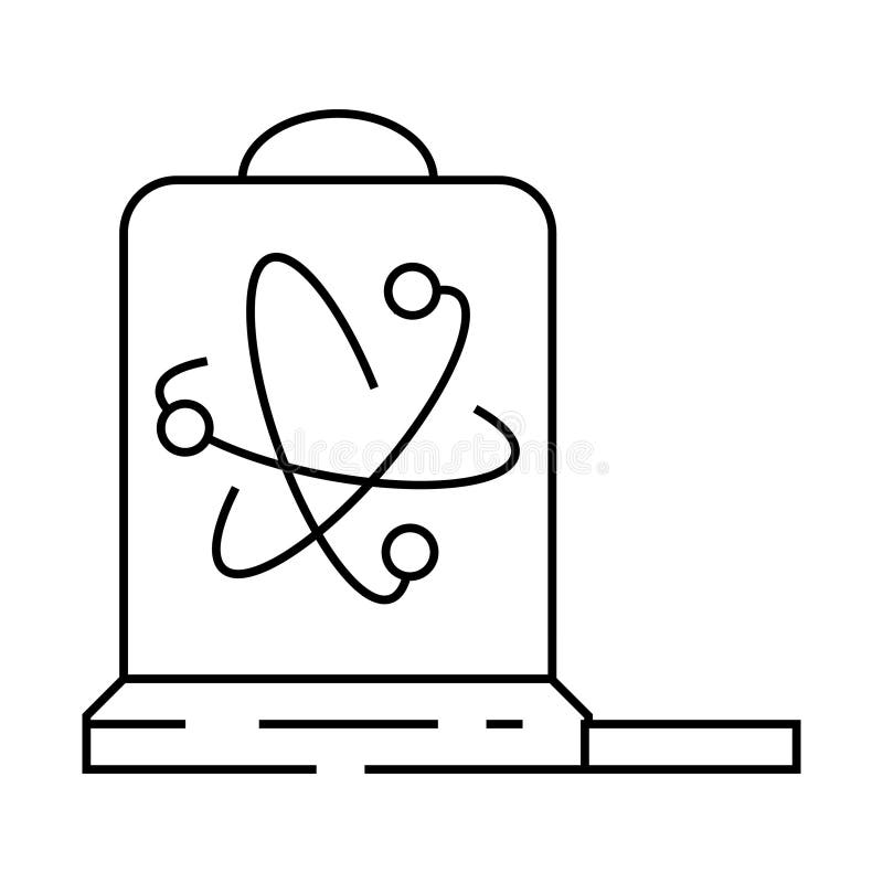 Sensor Quantum Technology Line Icon Vector Illustration Stock Vector ... Sensor Quantum Technology Line Icon Vector Illustration Stock Vector ...