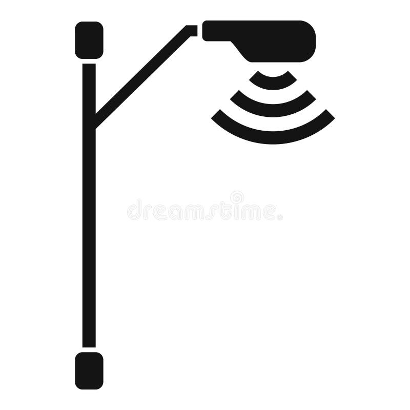 Sensor Road Control Icon Simple Vector. Safety System Stock Vector ...