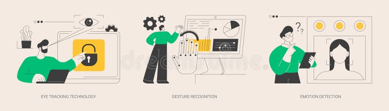 Sensor Technology Abstract Concept Vector Illustrations. Stock Vector ...