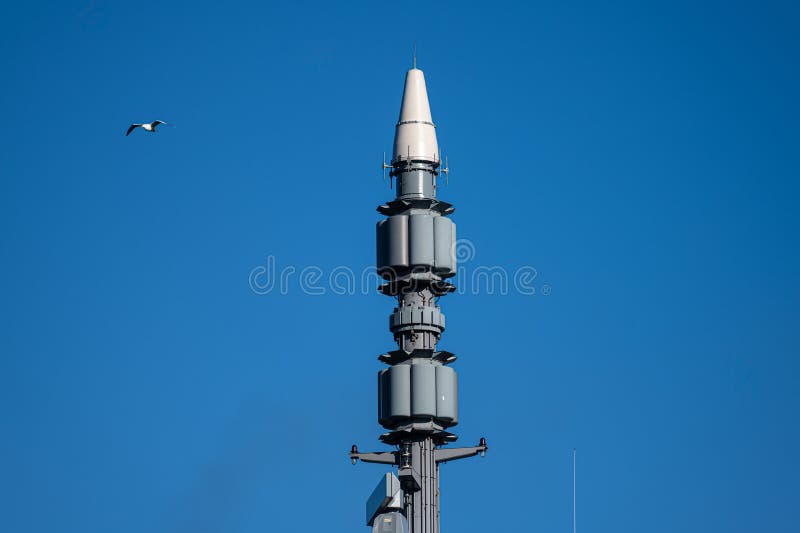 Sensor Tower of a Warship.. Editorial Stock Image - Image of protection ...