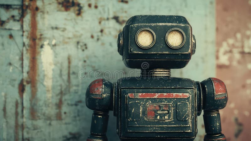 Sensor vibrating robot stock illustration. Illustration of ...