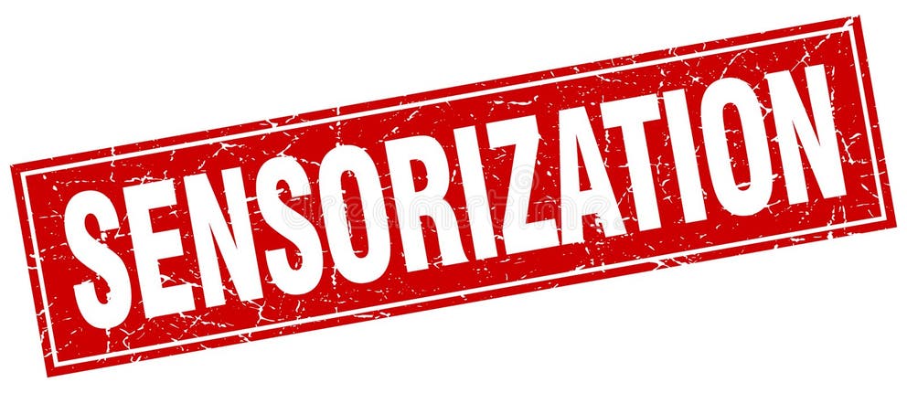 Sensorization stamp stock vector. Illustration of sensorization - 125218347