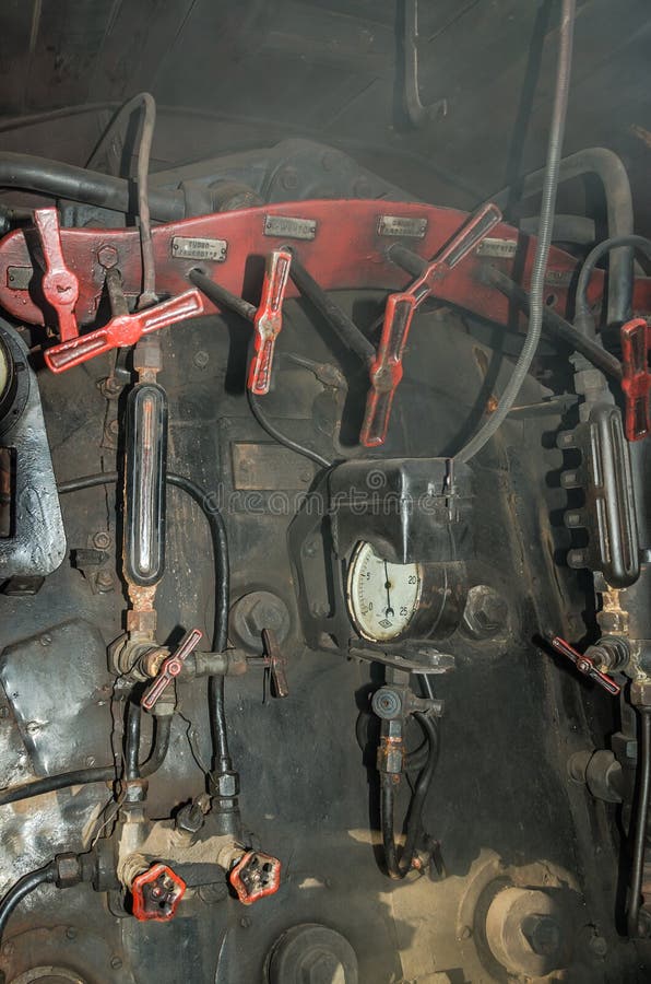 Sensors and Control Mechanisms in the Old Soviet Vintage Retro Steam ...
