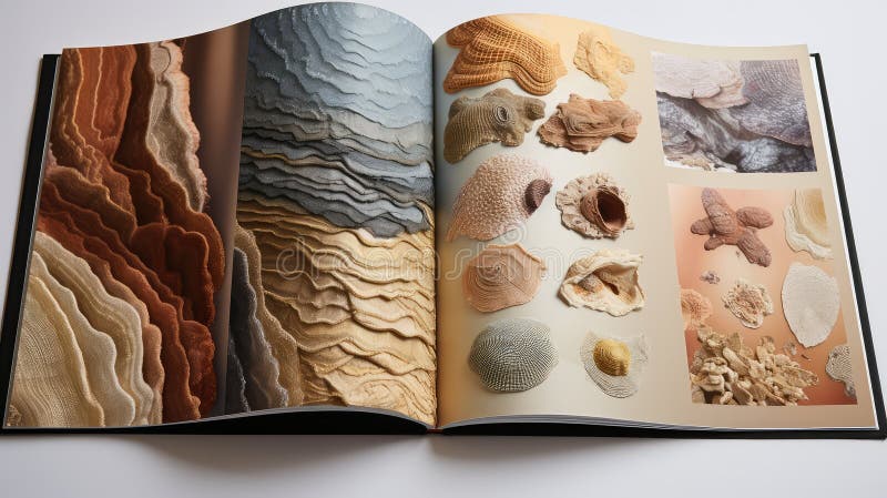 Sensory texture book stock illustration. Illustration of variety ...