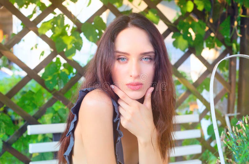 Sensual Girl Portrait Stock Image Image Of Lips Beautiful 59050409