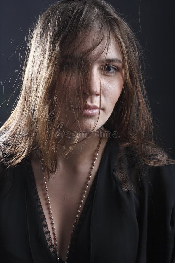 Haughty woman stock photo. Image of cosmetics, female - 12204366