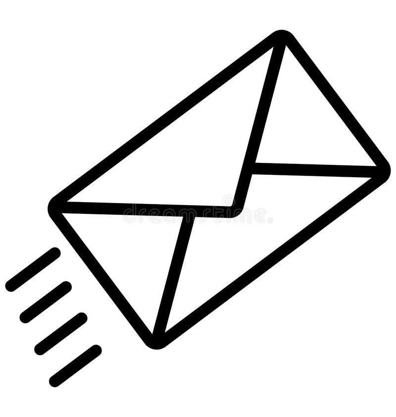 Sent, Email Isolated Vector Icon that Can Be Very Easily Edit or C ...