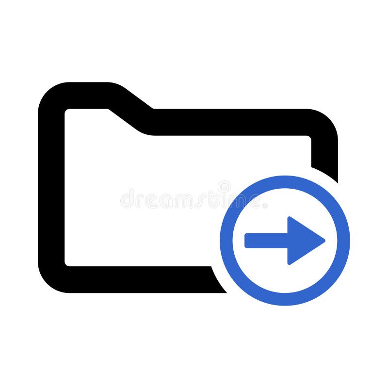 Sent Folder Icon Design Vector Stock Vector - Illustration of commerce ...