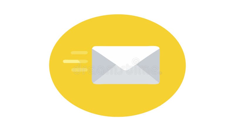 Sent Message Envelope Flat Icon, Email Sent Vector, Vector Design ...