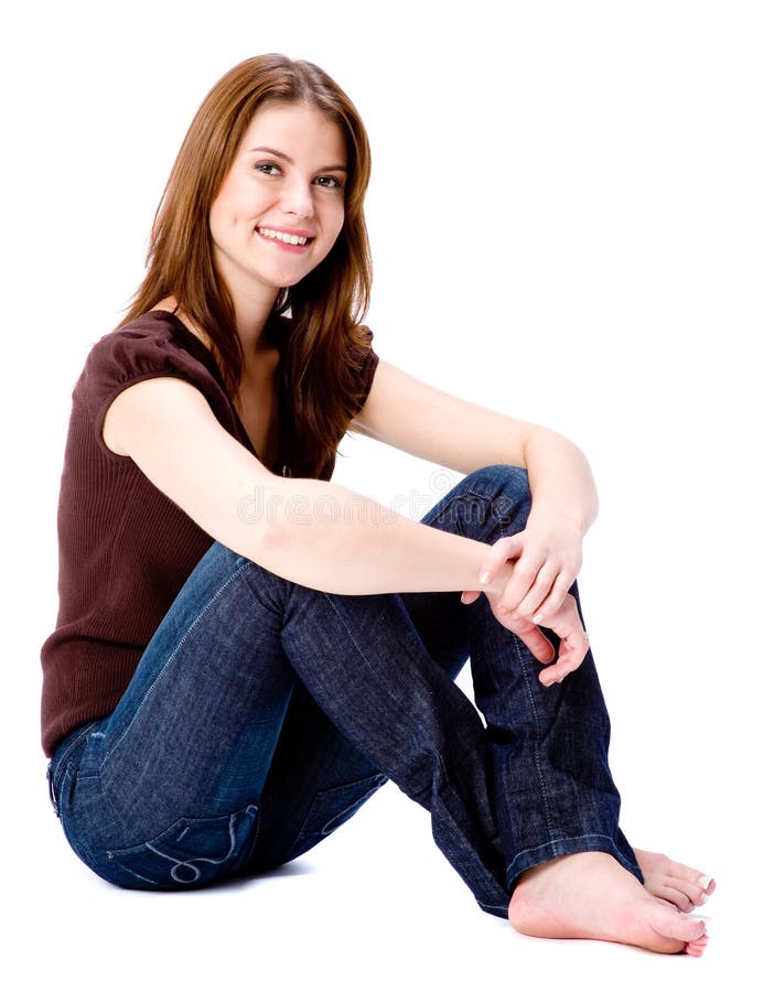 Sentada modelo foto de archivo. Imagen de cristal, misterioso - 851314