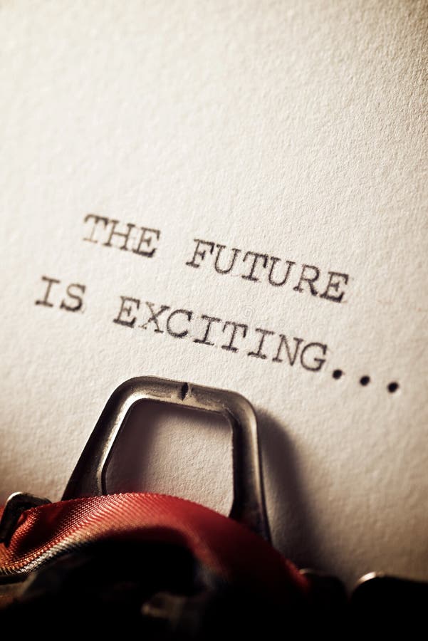 Future concept view stock photo. Image of letter, excited - 170800742