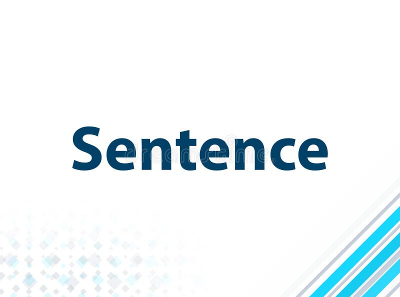 Sentence Abstract Flat Background Design Illustration Stock ...