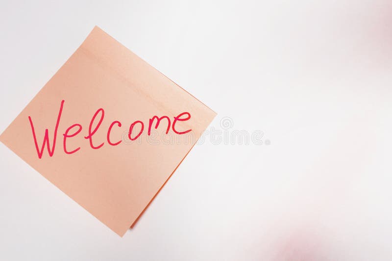 262 Welcome Post Note Photos - Free & Royalty-Free Stock Photos from ...