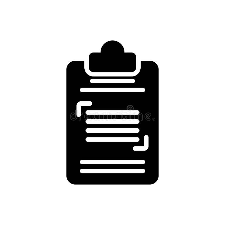 Black Solid Icon for Sentences, Phrase and Message Stock Vector ...