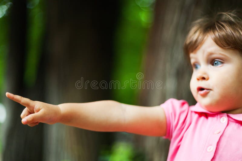 Apontando o sentido foto de stock. Imagem de retrato - 62864560