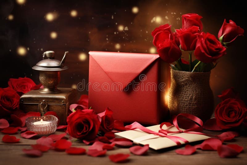 Sentimental and Handwritten Love Letters for Stock Illustration ...