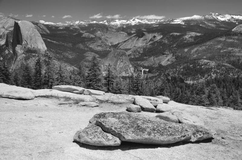 Trees Top Sentinel Dome Yosemite Stock Photos - Free & Royalty-Free ...