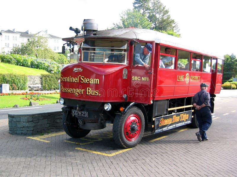 Sentinel Steam Passenger Bus Editorial Image - Image of charabanc ...