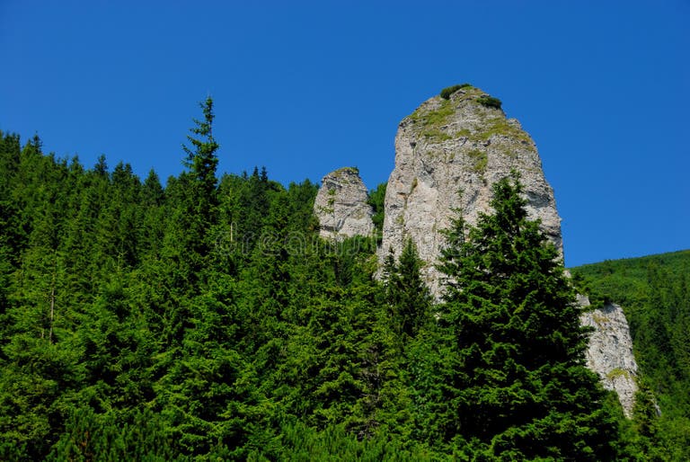 The sentinel stone stock image. Image of climbing, peak - 10530707